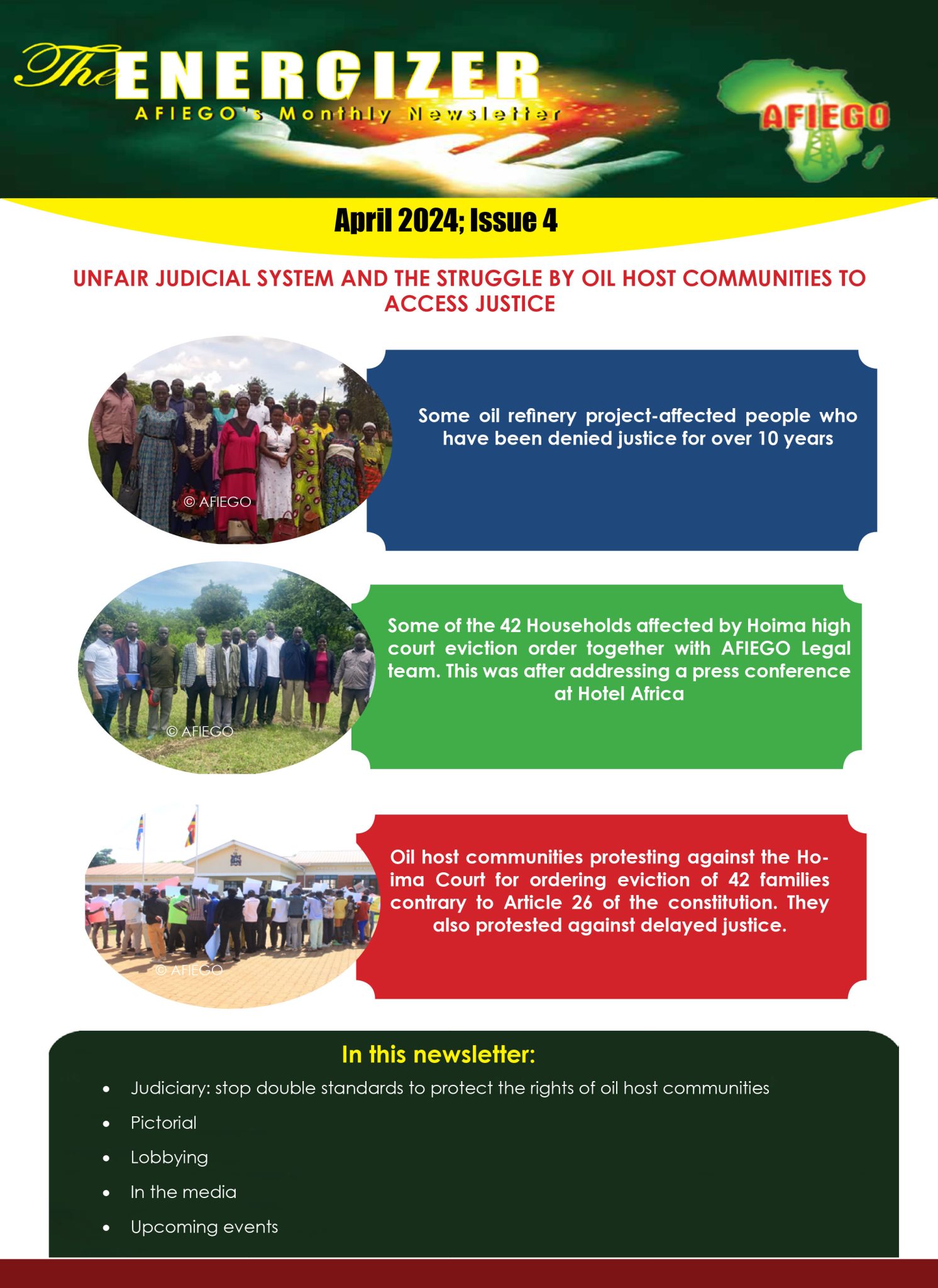 AFIEGO’s April 2024 newsletter