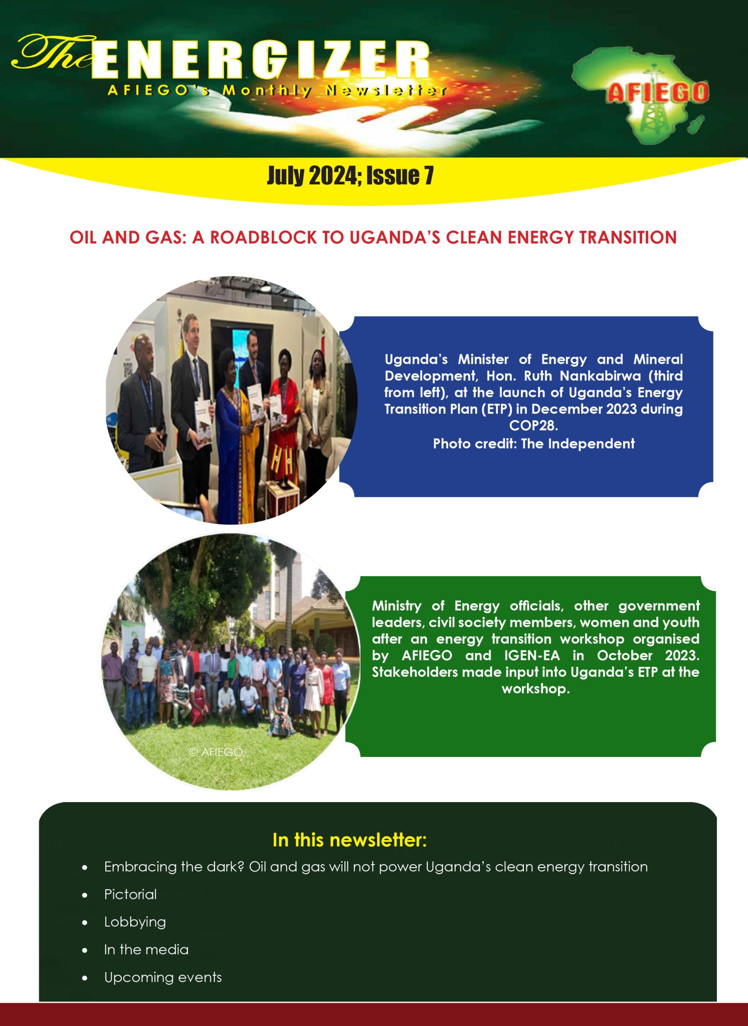 AFIEGO’s July 2024 newsletter
